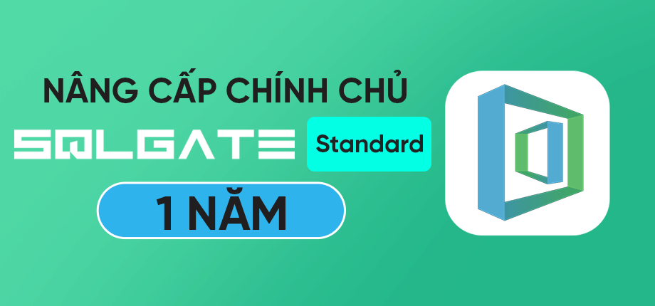 SQLGate Standard 1 năm - Nâng cấp chính chủ | Divine Shop